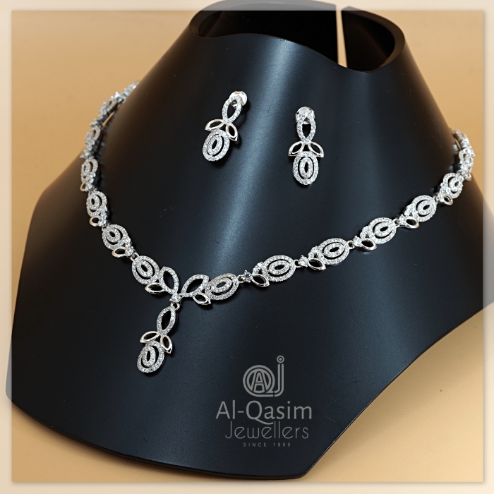 Check Mat Necklace Set | Al Qasim Jewellers