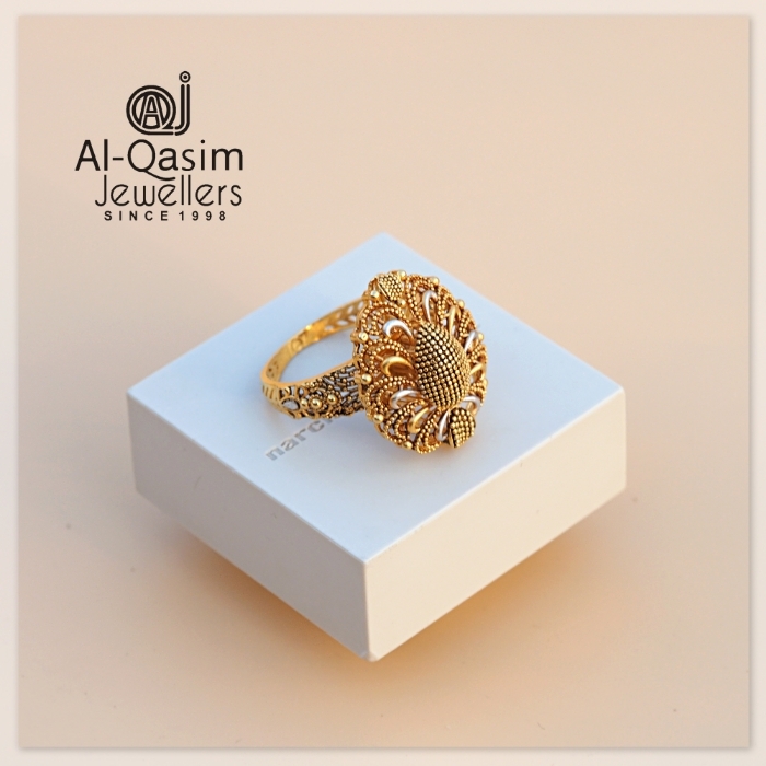 Madrasi Drop Silver Ring | Silver 21K Gold Plated Jewelry for sale | Al ...